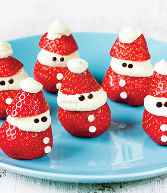 Mini Strawberry Santa’s - Del Fresco Pure